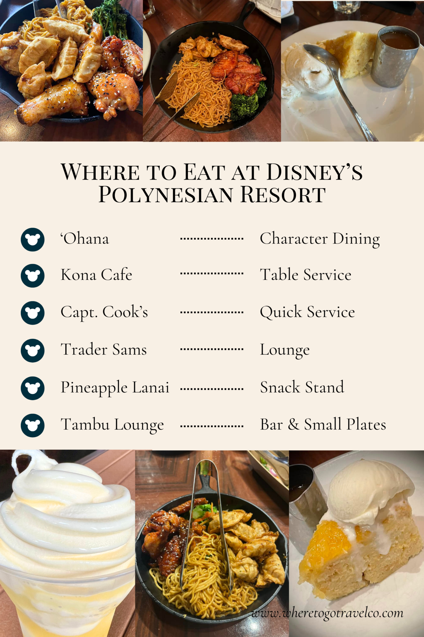 Disney’s Polynesian Village Resort | wheretogotravelco.com